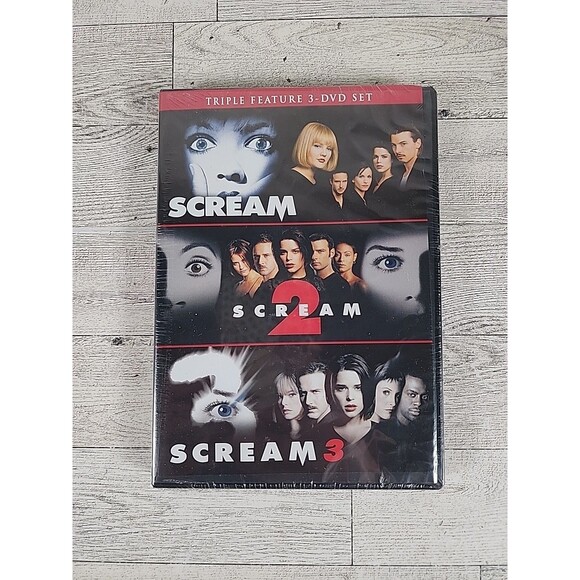 Media | New Scream 3 Dvd Set Factory Sealed Scream 1 2 3 Horror Movies ...